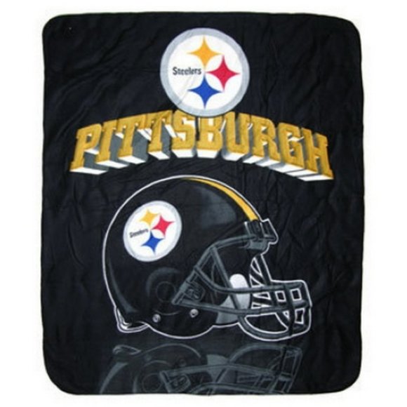 Northwest | Bedding | Pittsburgh Steelers Blanket Fleece Throw New ...